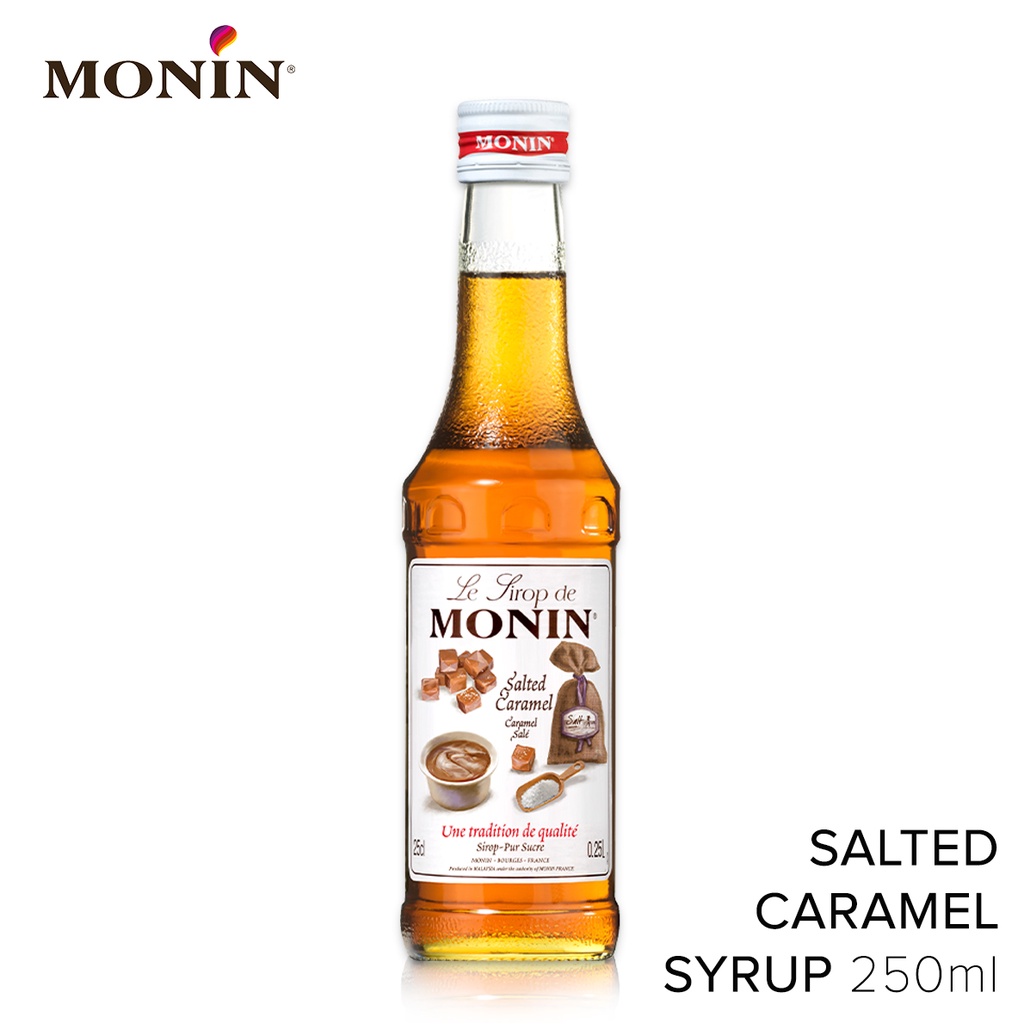 MONIN Salted Caramel Syrup 250ml | Shopee Philippines