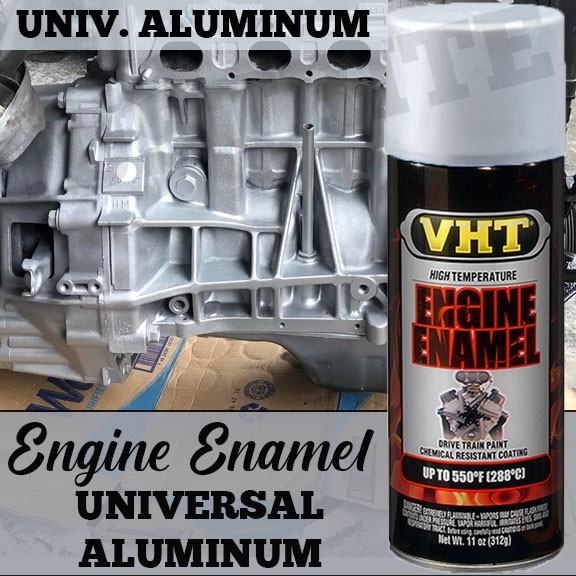 VHT Engine Enamel UNIVERSAL ALUMINUM / UNIV. ALUMINUM Spray Paint ...