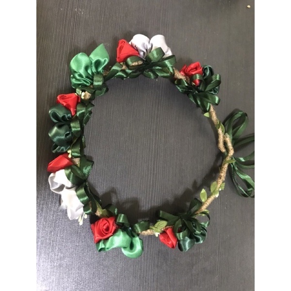 Fabric Flower Crown (Handmade) | Shopee Philippines