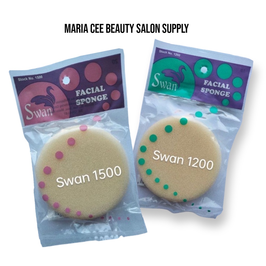 Swan Compact Foundation Sponge ( for wet and dry application ) | Shopee ...