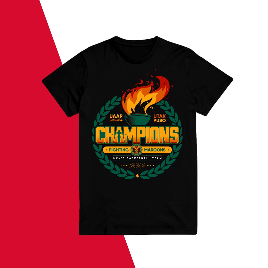 UPBEAT-University of the Philippines-UAAP CHAMPIONSHIP Shirt (Black ...