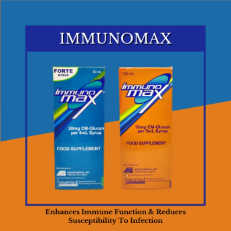 Immunomax Syrup Liquid 60 mL 120 mL (AUTHENTIC) | Shopee Philippines