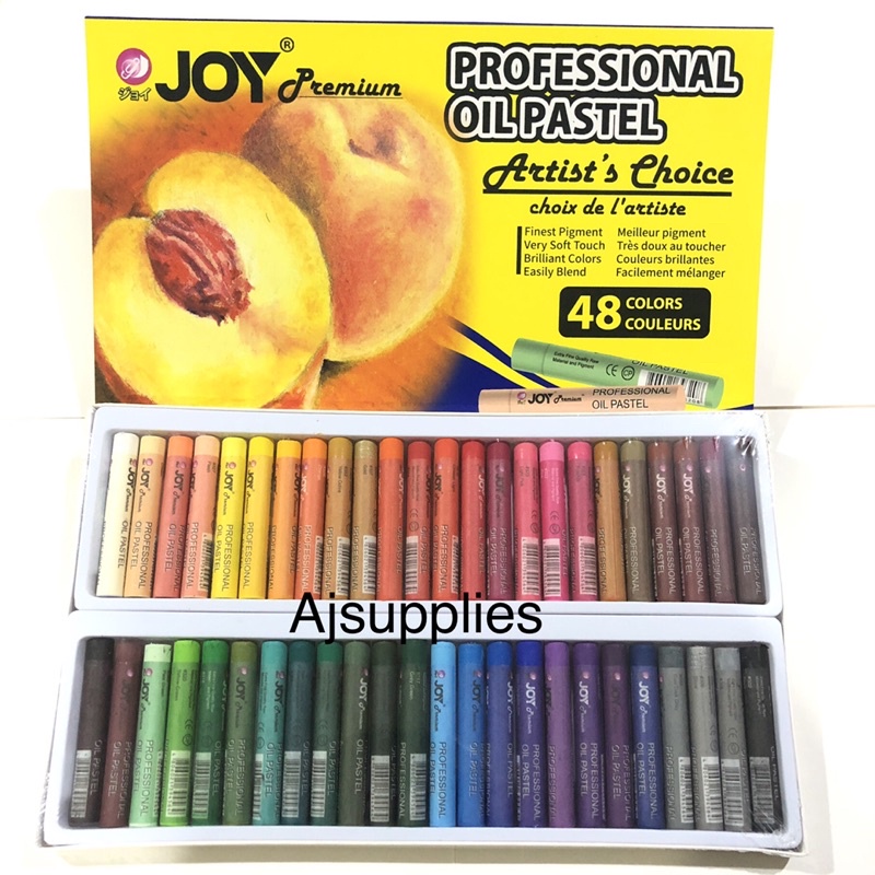 Joy Premium Oil Pastel 36/48 Colors | Shopee Philippines