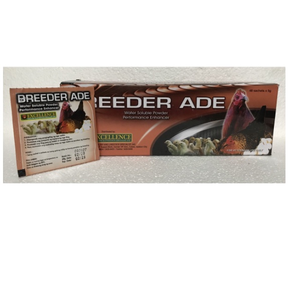 BREEDER ADE 5G - PERFORMANCE ENHANCER - MULTIVITAMINS + ELECTROLYTES ...