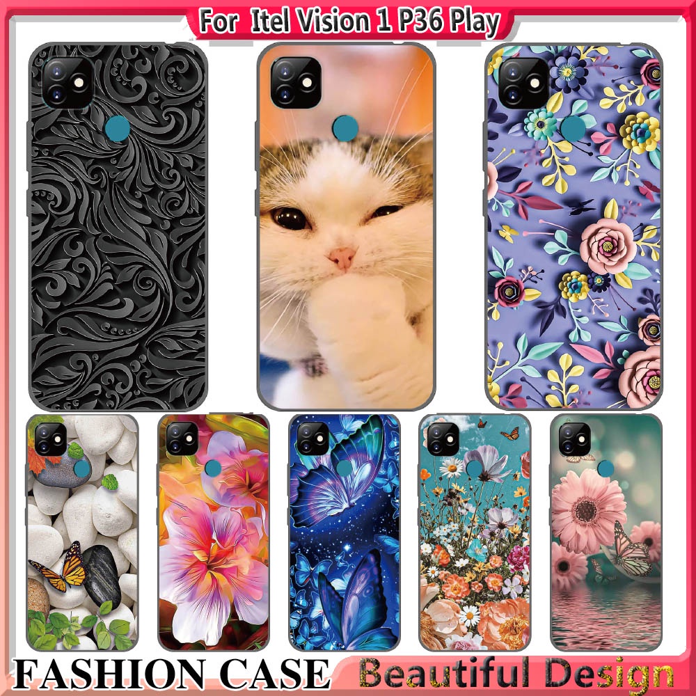 Itel Vision 1 P36 Play Case Silicone TPU Jelly Case Phone Case | Shopee ...