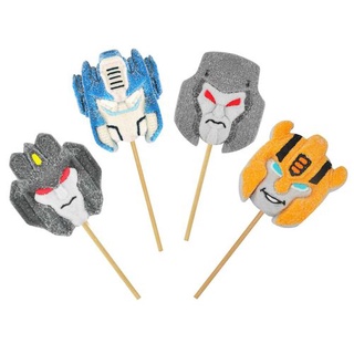 YLF 3D Soft Pop Candy Twirl Pop Candy Pony Transformer Princess Marvel ...