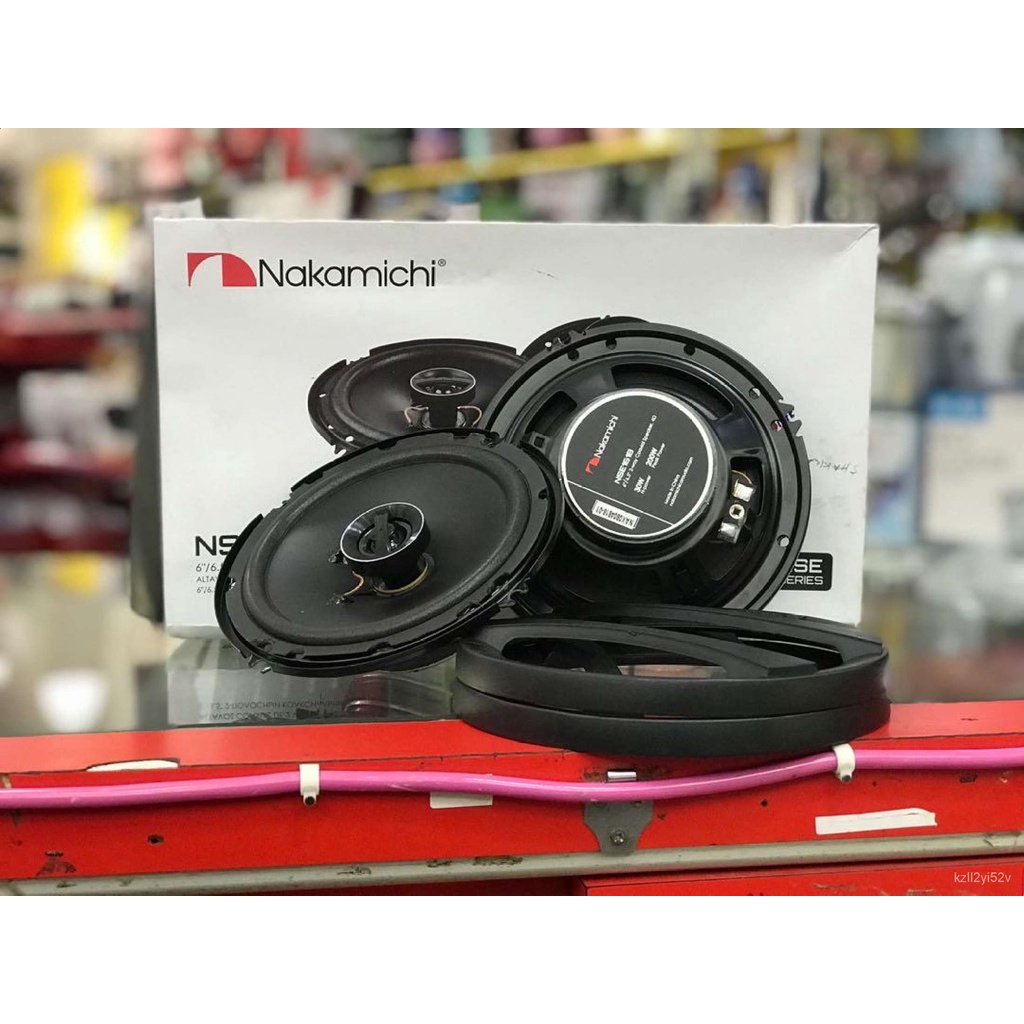 Nakamichi NSE-1618 | NSE-1617 SPEAKER 4-WAY 6" 35W RMS car audio ...