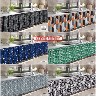 2022 New Lababo Kitchen Curtain sink panlababo Half Curtain 150*70cm ...