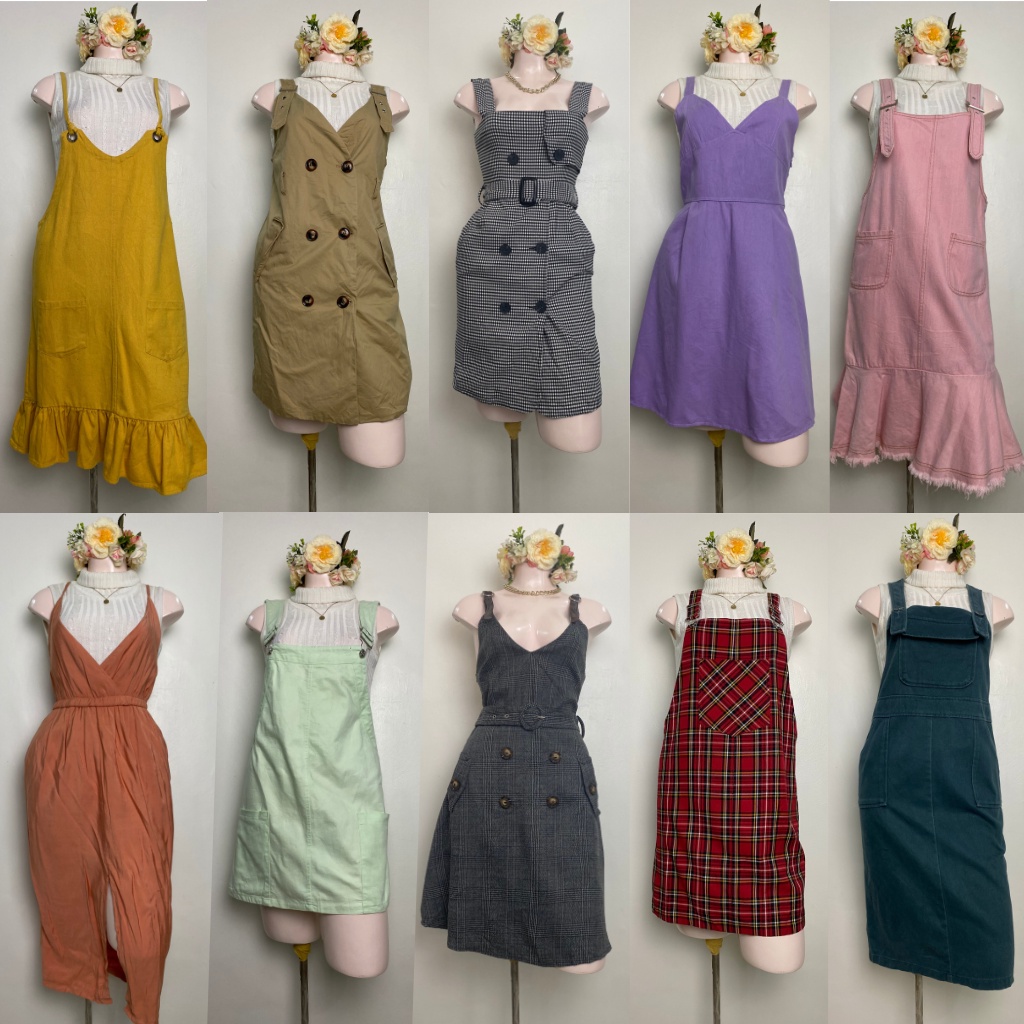 PRELOVED JUMPER DRESS PART 1 | Shopee Philippines