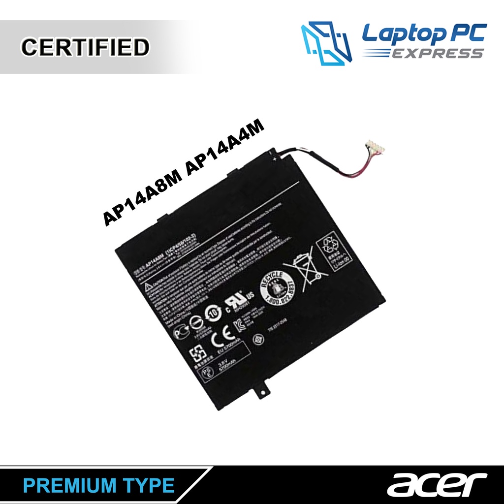 Acer Battery AP14A8M 3.8V / 5910mAh for Acer Aspire Switch 10 SW5-011 ...