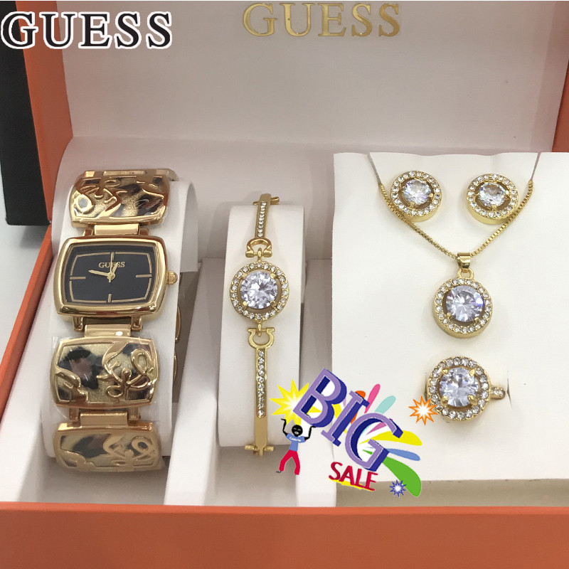 GUESS Ladies Watchs Set For Women Watch Analog Japan Stainless Steel ...