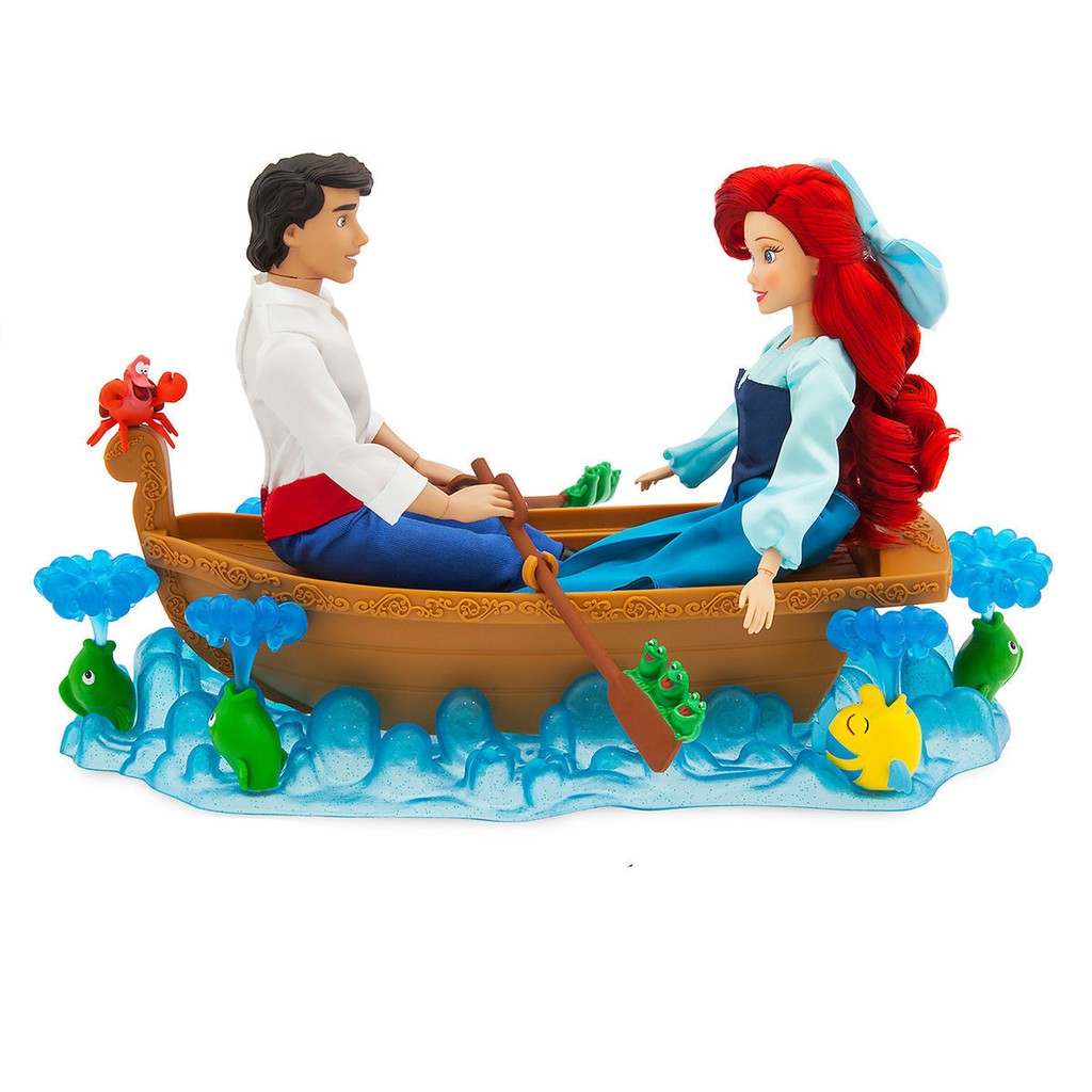 Ariel And Eric In Boat