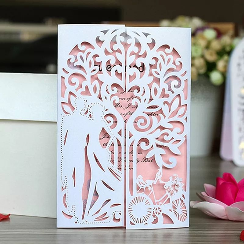 Wedding invitation cover 4x6 4R *lesly design | Shopee Philippines