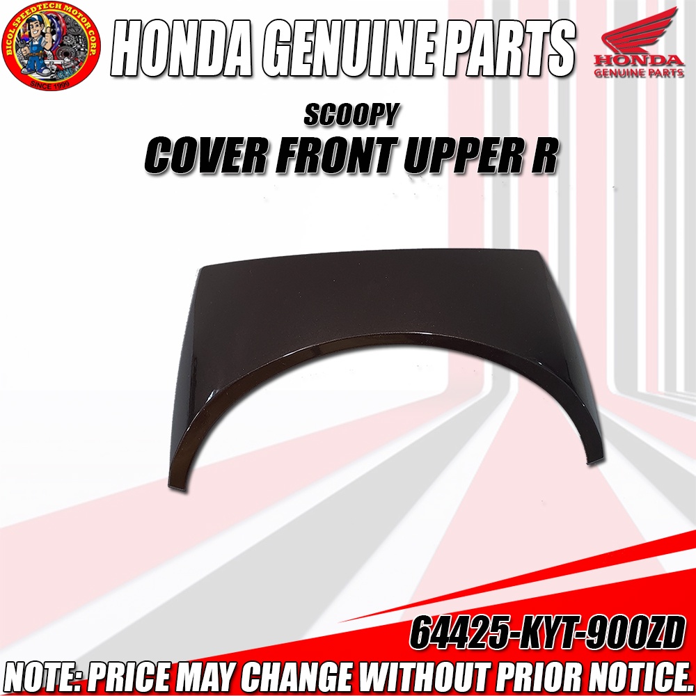 SCOOPY COVER FRONT UPPER R (HPI) (Genuine: 64425-KYT-900ZD) | Shopee ...