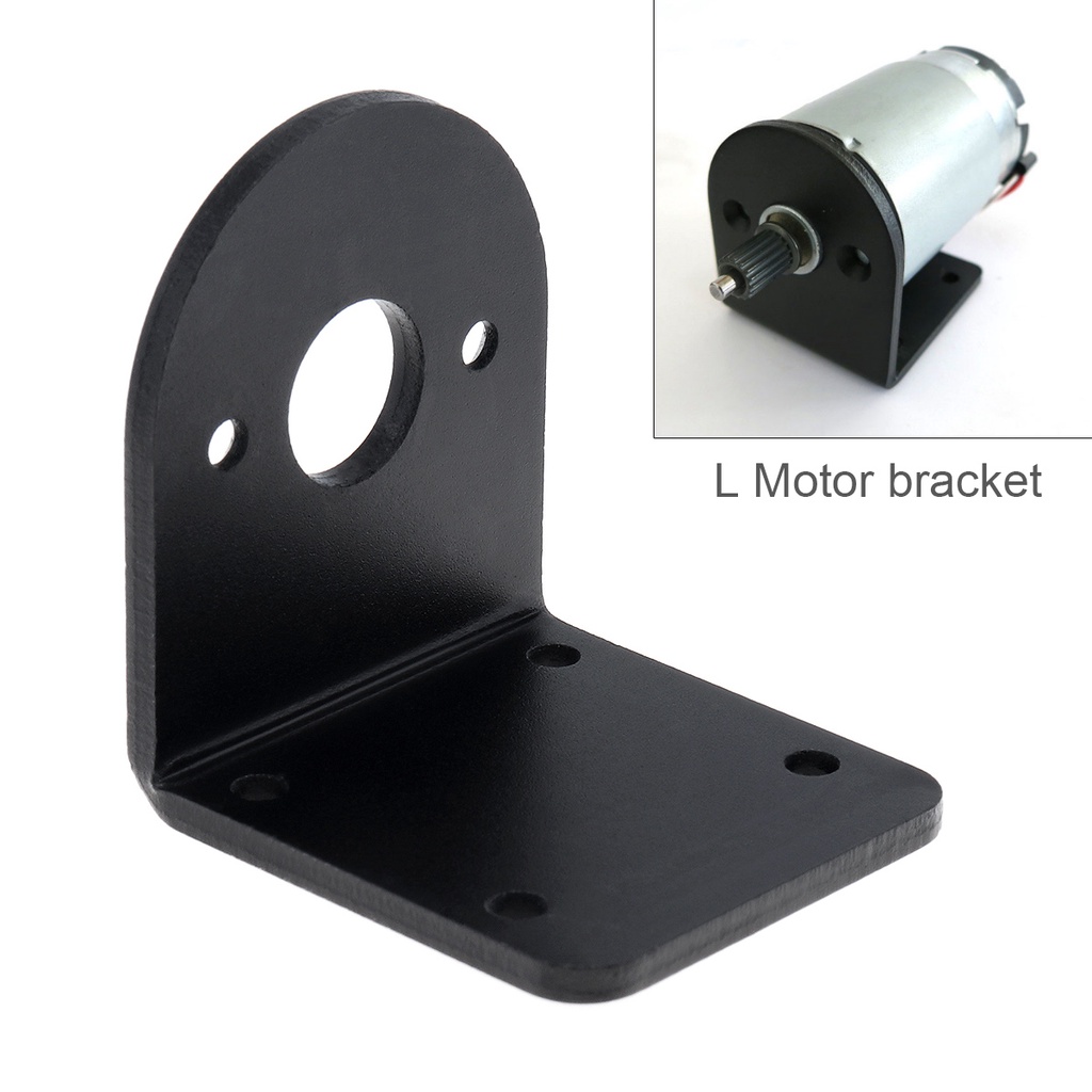 550 DC Motor Mount Bracket 5 Series Universal L Shaped Fixing Mounting ...