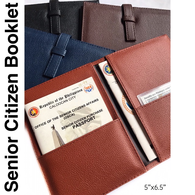 Senior Citizen Booklet Case | Shopee Philippines