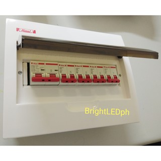 HIMEL 12 Way Flush Mounted Distribution Box with Breakers Set | Shopee ...