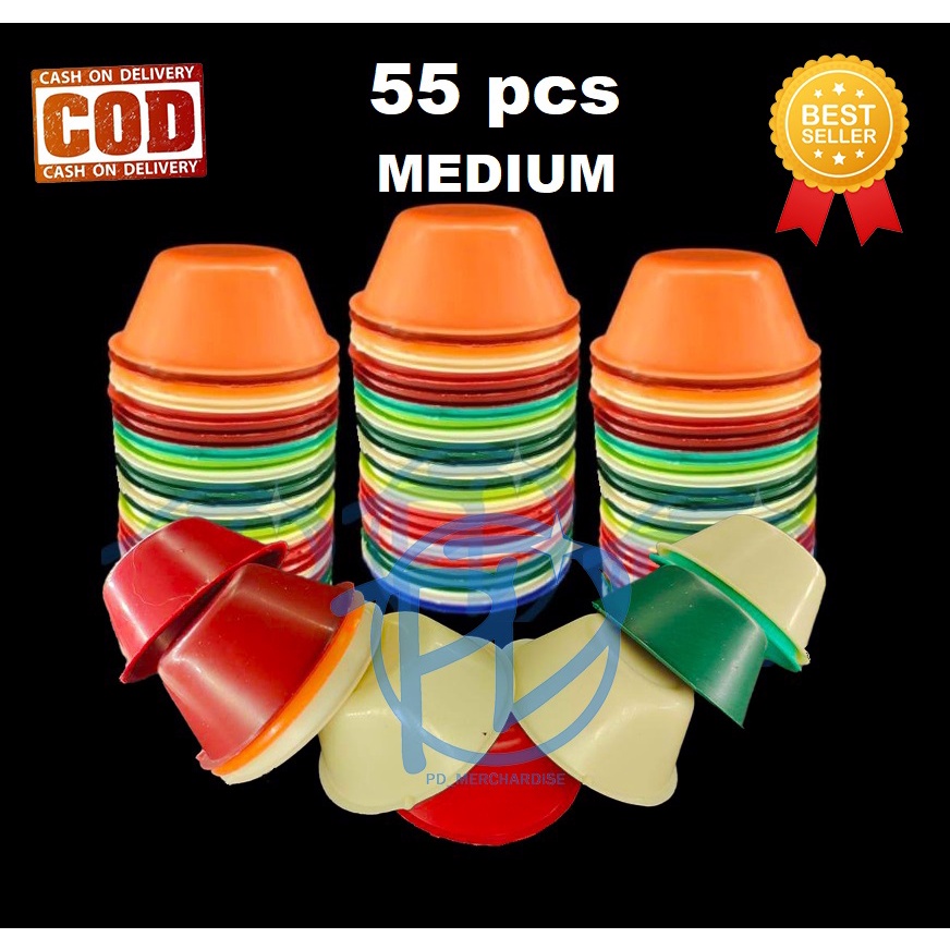 COD PD 55 PCS MEDIUM PUTO MOLDERS DURABLE KITCHENWARE BAKEWARE KUTSINTA ...