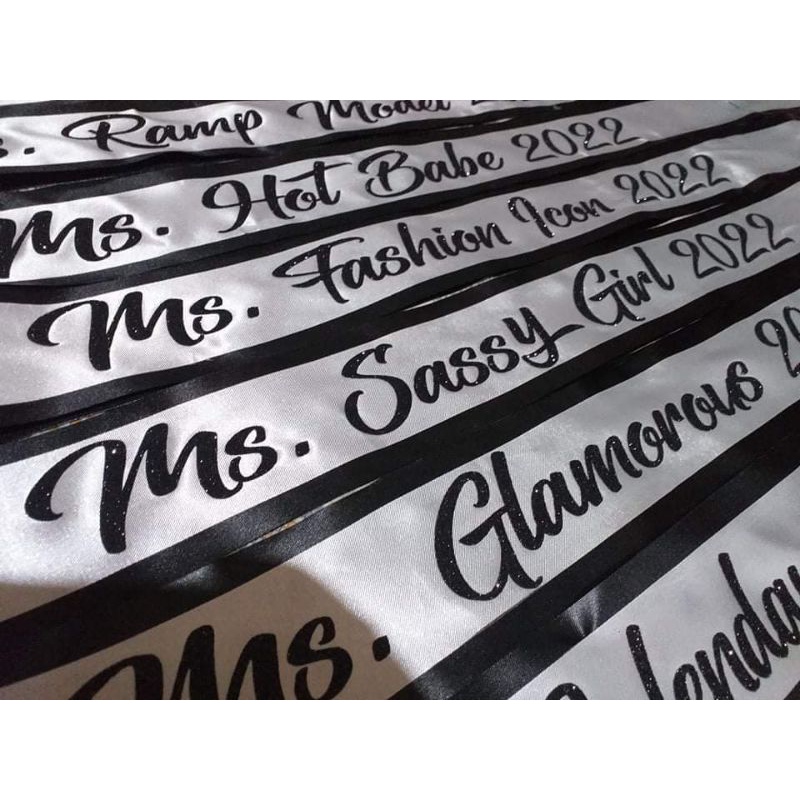 customized sash for any events | Shopee Philippines