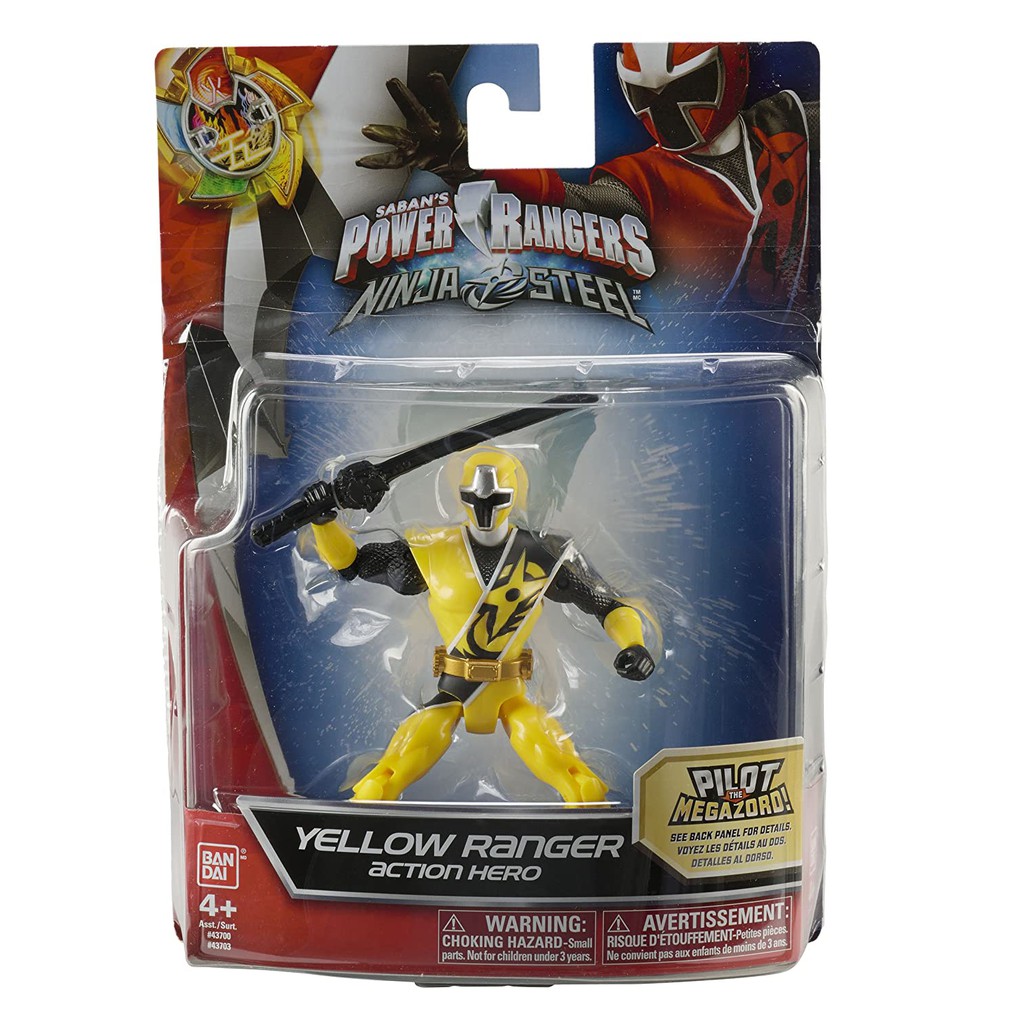 Power Rangers Ninja Steel Yellow Ranger | Shopee Philippines