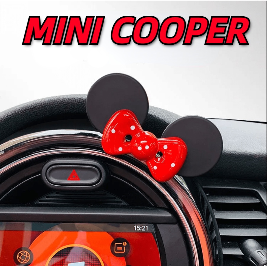 MINI COOPER car dashboard screen Mickey Minnie ornaments COUNTRYMAN JCW ...