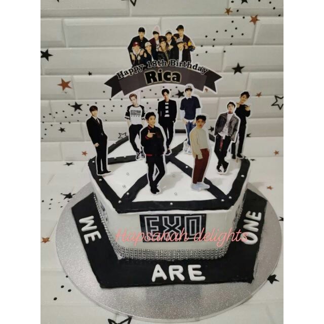 EXO THEME cake topper | Shopee Philippines