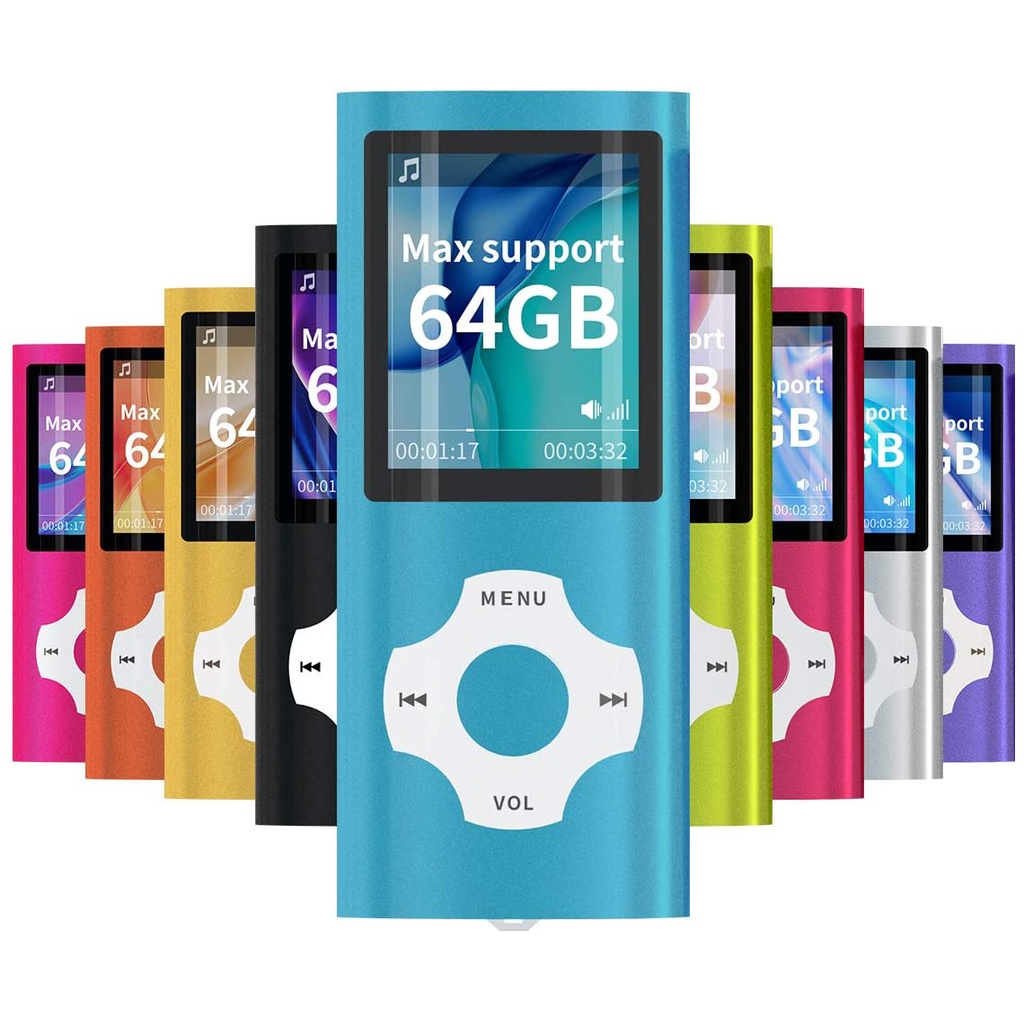 Mini USB MP3 MP4 Music Player Portable Classic Digital LCD 1.82 ...
