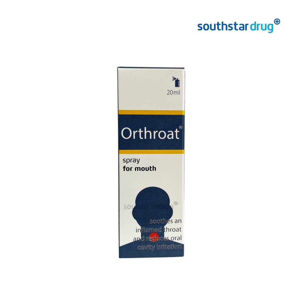 Orthroat Spray For Mouth - 20ml | Shopee Philippines