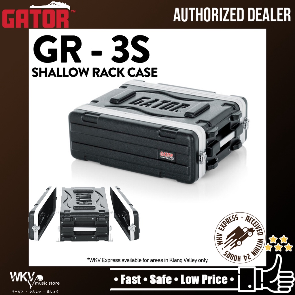 Gator GR-3S 3U Shallow Rack Case (GR3S) | Shopee Philippines