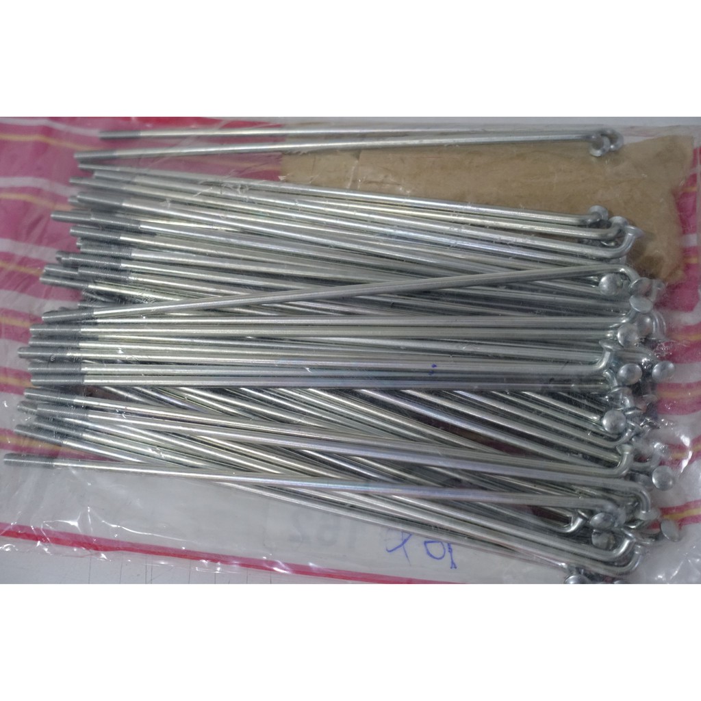Motorcycle Spokes 2sets / 72pcs (10G x 145mm, 10G x 150mm, 10G x 155mm ...