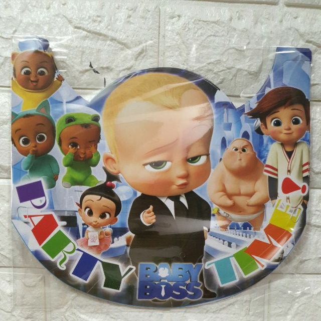 BOSS BABY REGULAR PARTY HATS (10pcs/pack) | Shopee Philippines