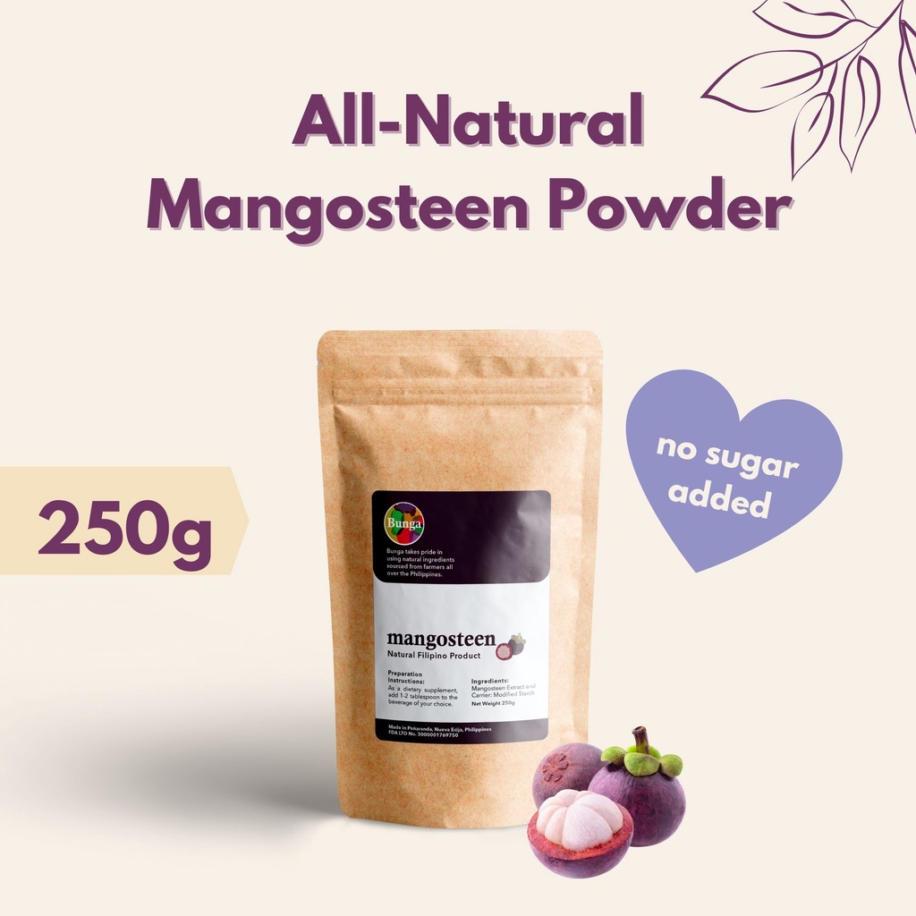 Natural Mangosteen Powder (250 grams) | Shopee Philippines