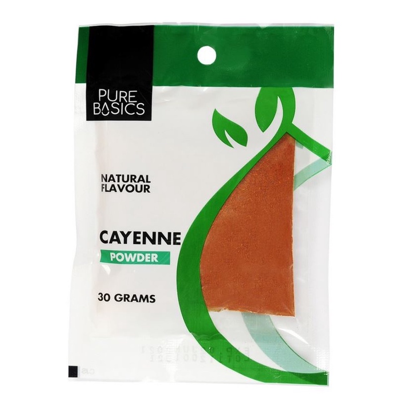 Pure Basics Cayenne Powder 30g | Shopee Philippines