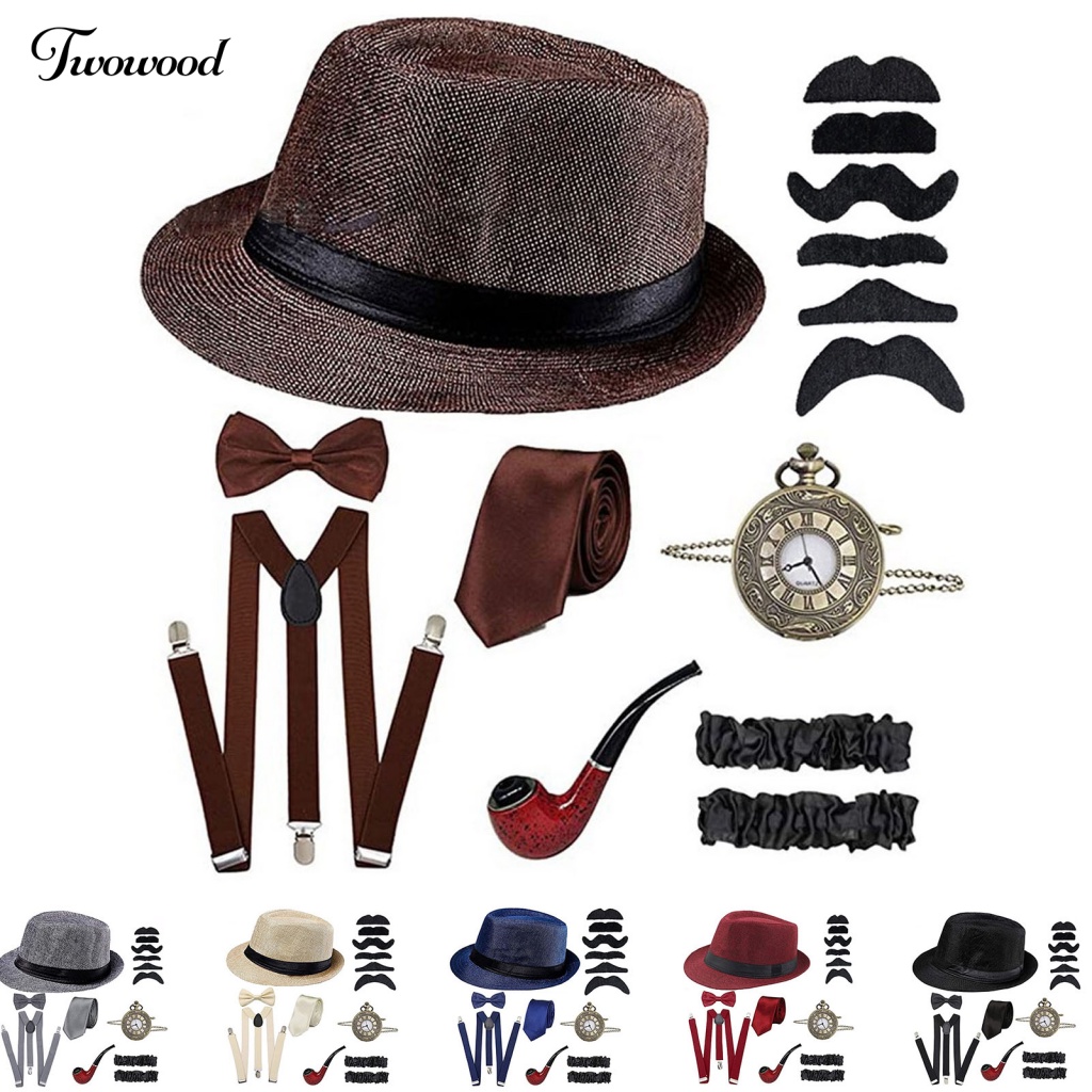 twowood Comfortable Halloween Costume The Great Gatsby Cosplay Costume ...