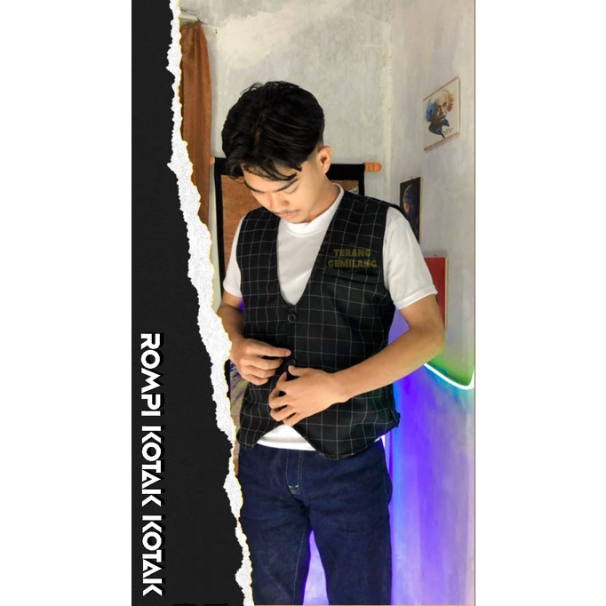 Rompi JAS Men / FORMAL JAS ROMPI / Office VEST / Work ROMPI | Shopee ...