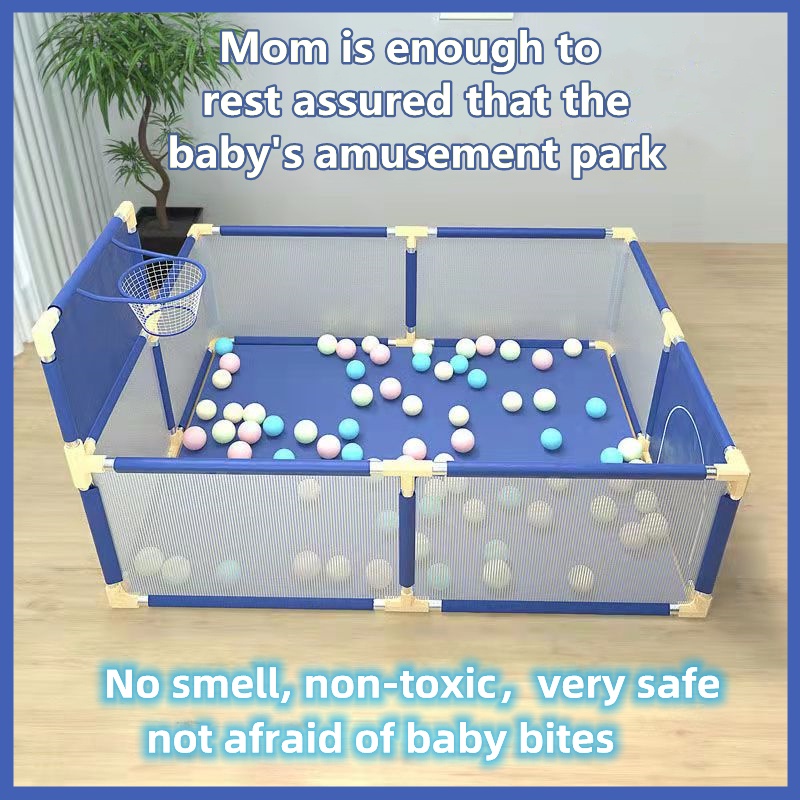 Baby Playpen Kiddie Playpen for Children Pool Fence Enclosure for Kids ...