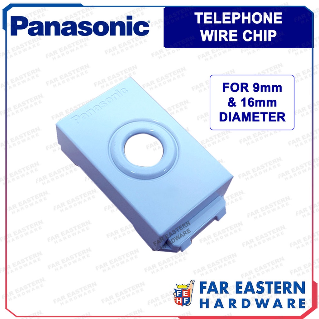 PANASONIC Telephone Wire Chip For 9mm & 16mm Diameter WEG 3023 | Shopee ...
