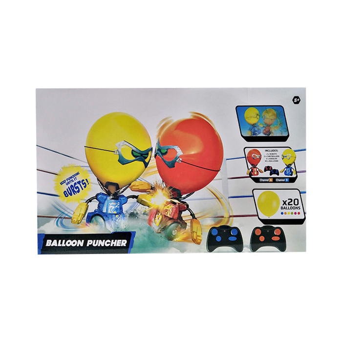 Balloon Puncher Remote Controlled Robot Blasting Balloon Toy | Shopee ...