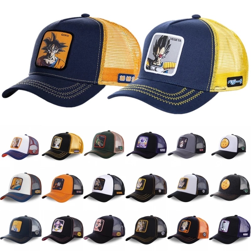 Anime Dragon Ball Baseball Cap Goku BUU Cotton Adjustable kame Vegeta ...