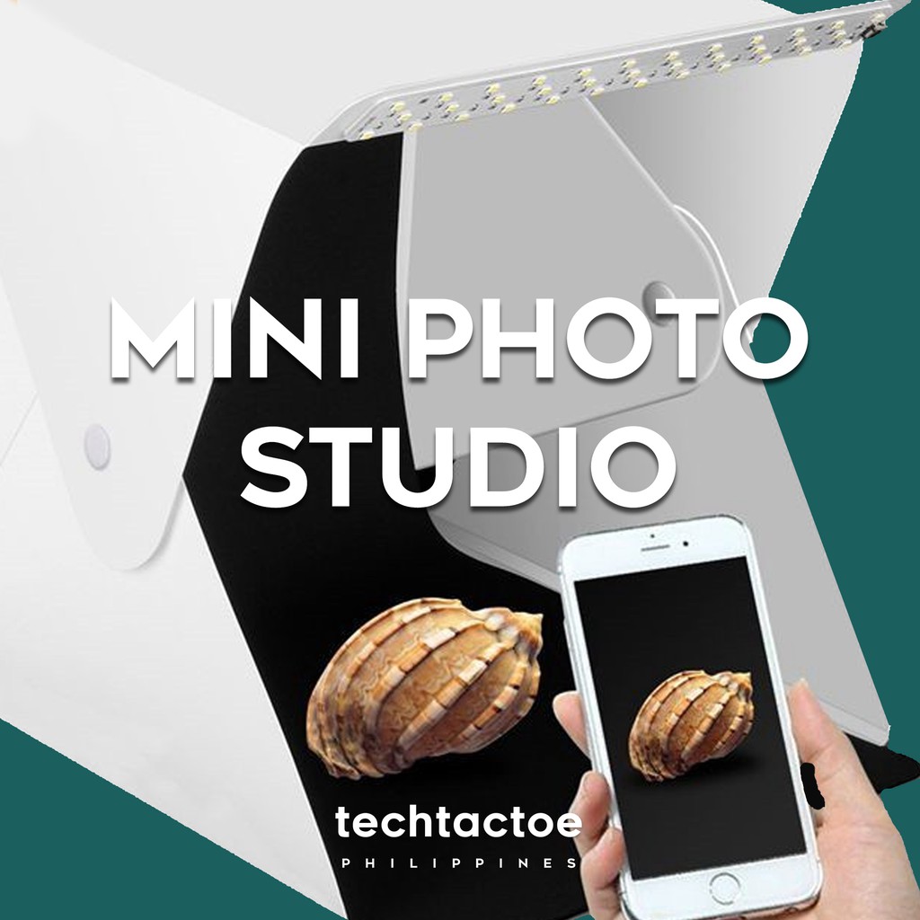 Mini Photo Studio Lightbox LED | Shopee Philippines