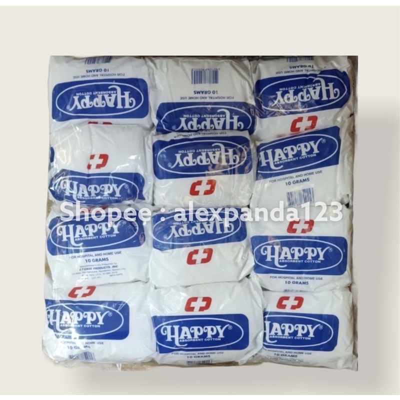 Happy Absorbent cotton | Shopee Philippines