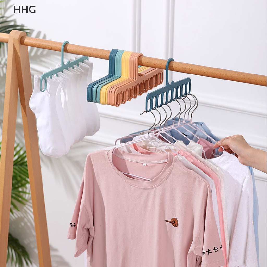 HHG Drying Rack Balcony Wall Mounted Clothes Drying Rack Space Saving 9 ...
