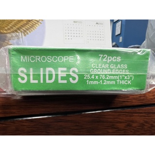 Microscope Glass Slides SAIL BRAND GROUND, UNGROUNDED, FROSTED (1 box ...
