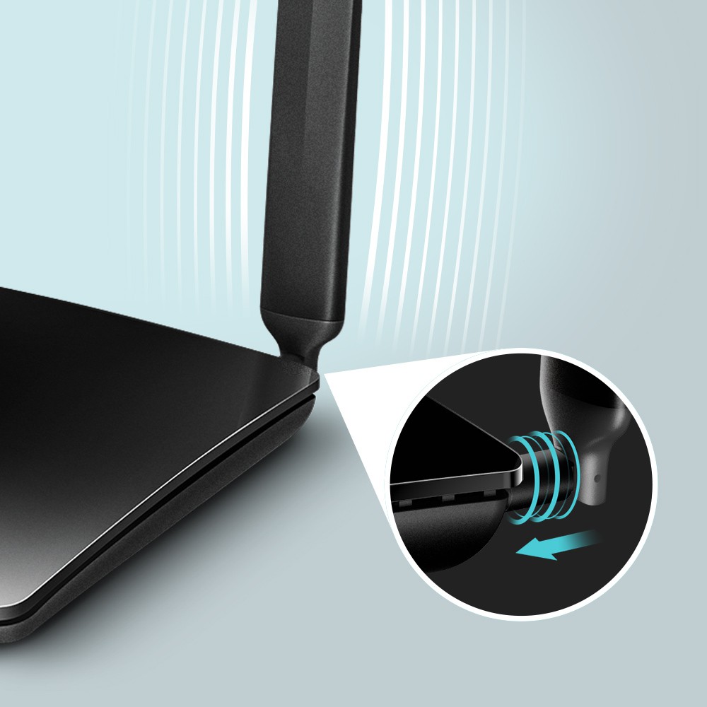 TP-Link Wireless N300 4G LTE Mobile Direct Sim Modem Router TL-MR100 ...