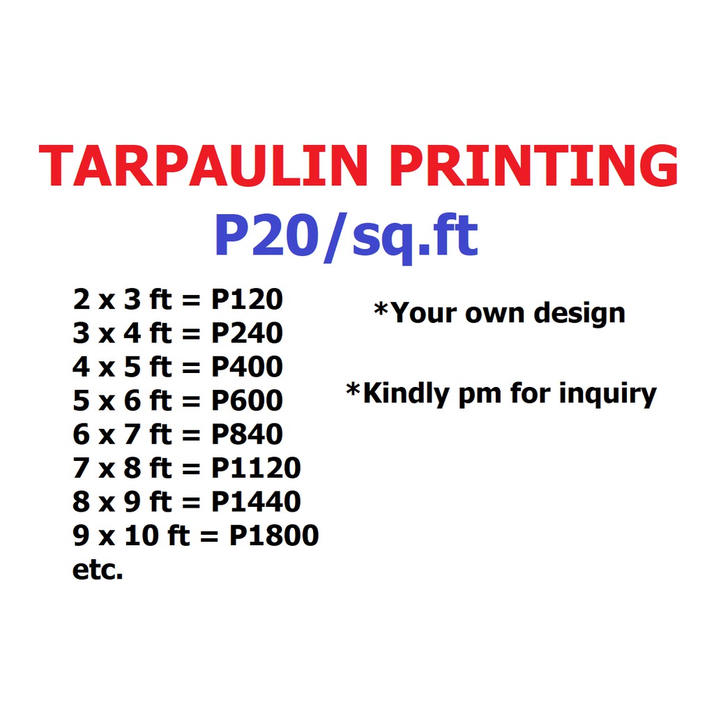 Tarpaulin Layout Tarpaulin Sizes Is Rated The Best In 11 2023 BeeCost