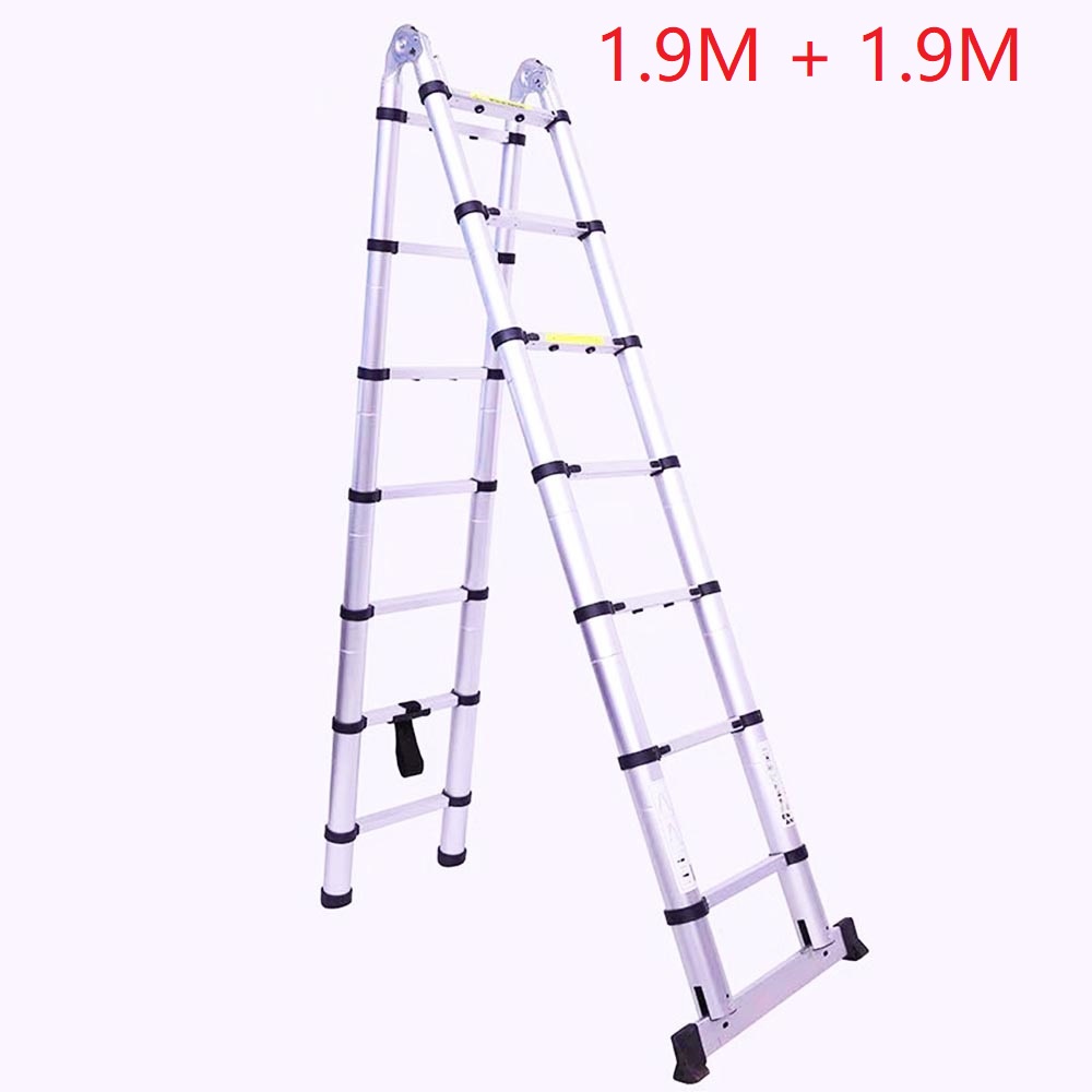 Telescopic A Type Double 1.9M Ladder Multi - Purpose | Shopee Philippines