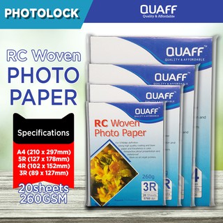 A4 / 5R / 4R / 3R Size CUYI RC Satin Photo Paper , Resin Coated Inkjet ...