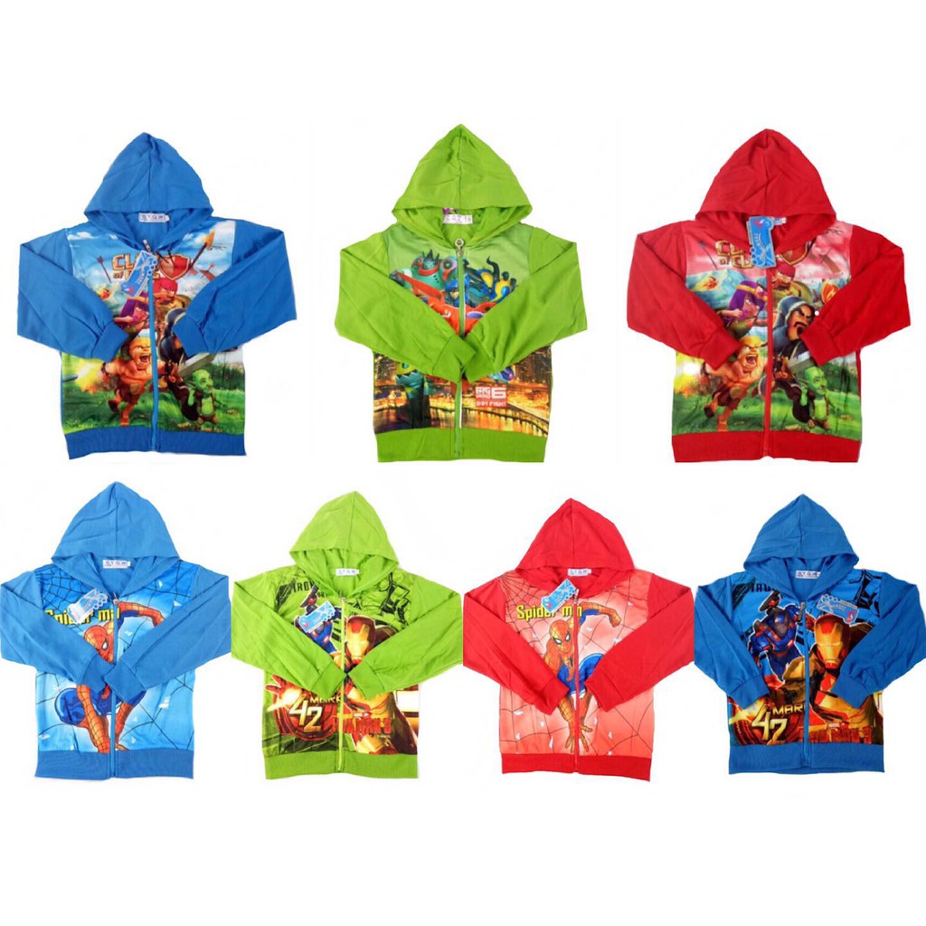 (JACKET KIDDIE CHARACTER ASSORTED ONLY) | Shopee Philippines