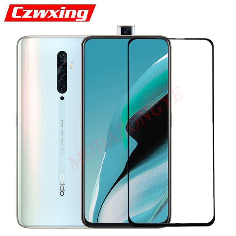 2 PCS Tempered Glass OPPO Reno2 F Full Cover Screen Protector OPPO Reno ...