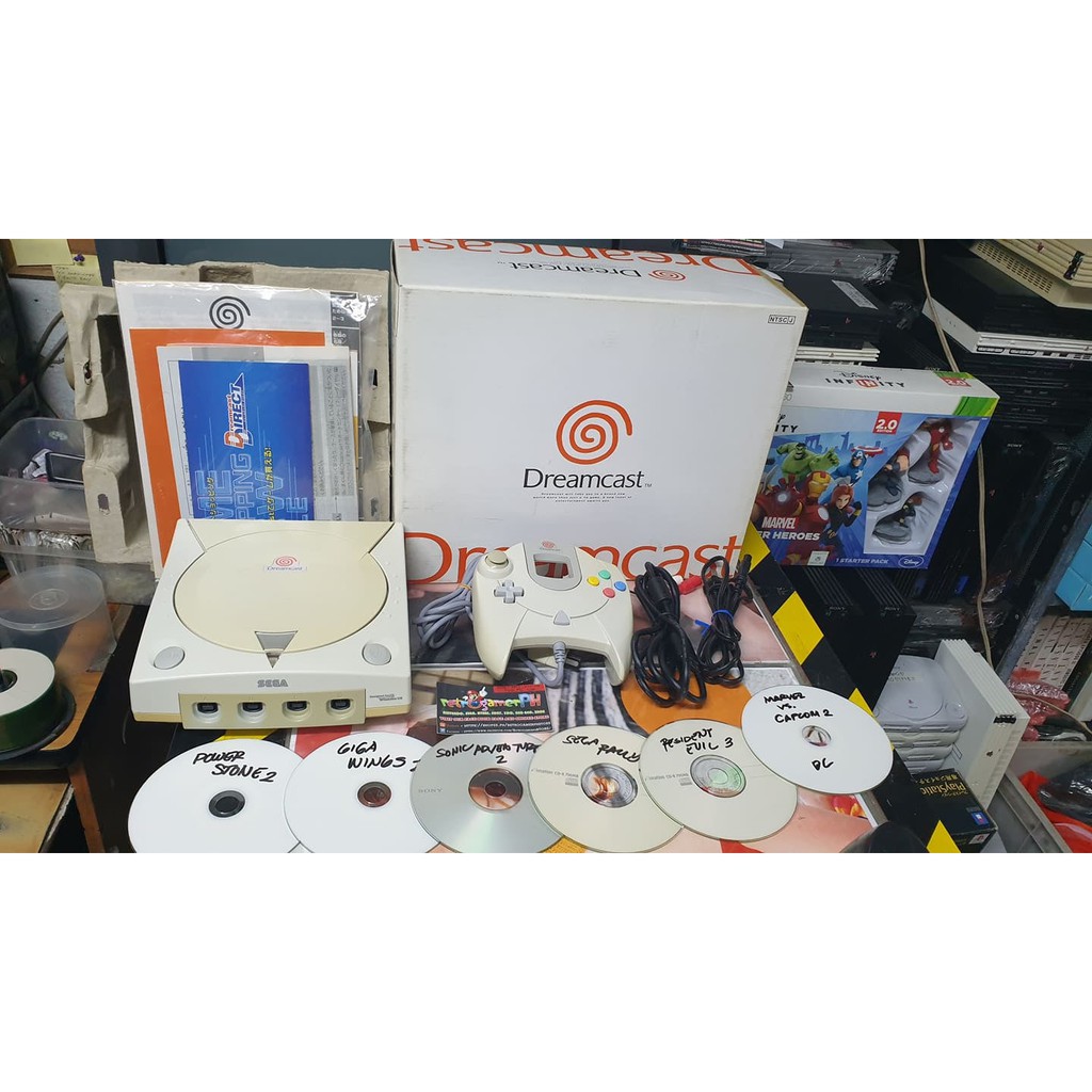 Sega Dreamcast Console with Box and Manual serial number Match | Shopee ...